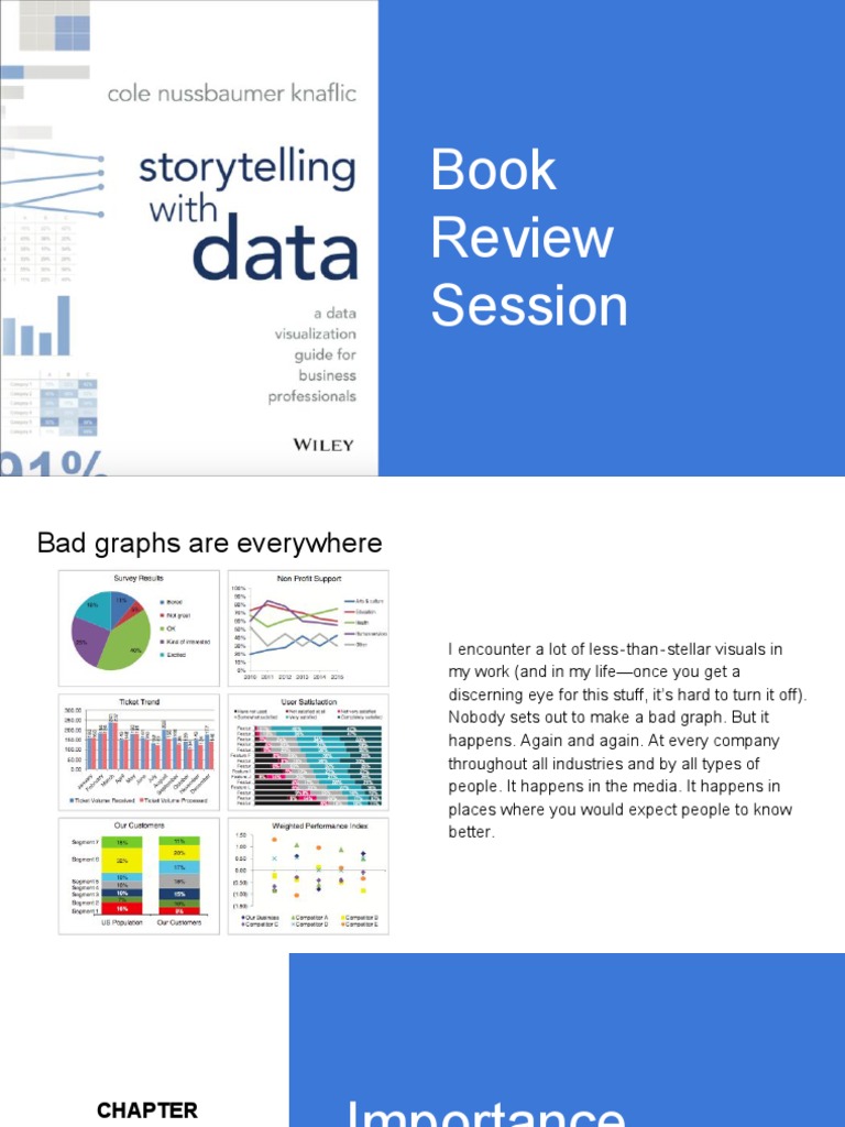 Storytelling With Data | PDF | Infographics | Pie Chart