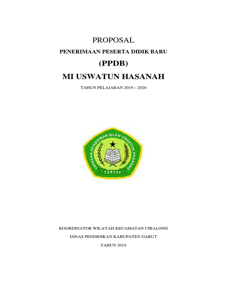 Proposal PPDB 2019-2020 | PDF