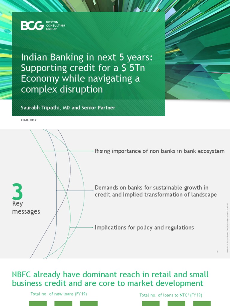Indian Banking in Next 5 Years - BCG Report | PDF | Non Bank Financial ...