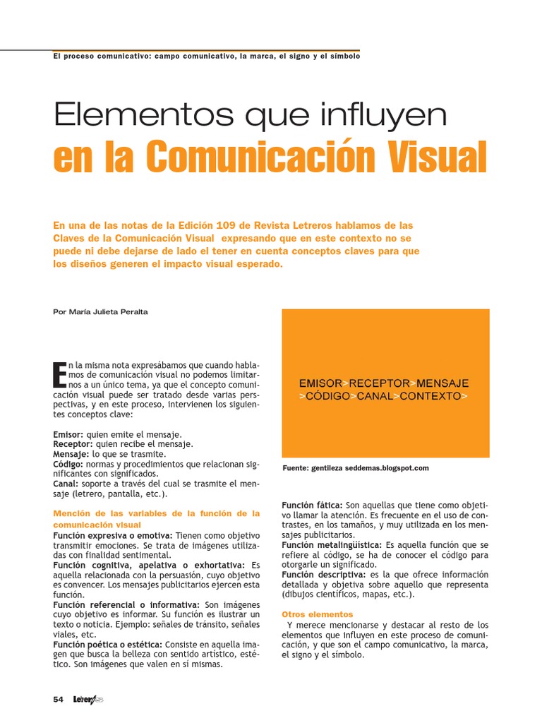 Elementos Clave de la Comunicación Visual | PDF | Los símbolos | Imagen