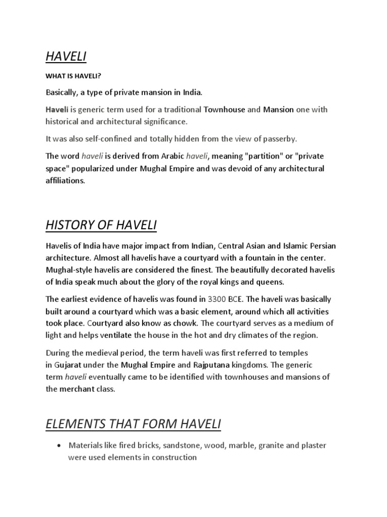 Haveli 19 PDF | PDF | Gujarat | Asia