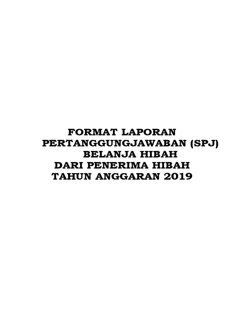 Format SPJ | PDF