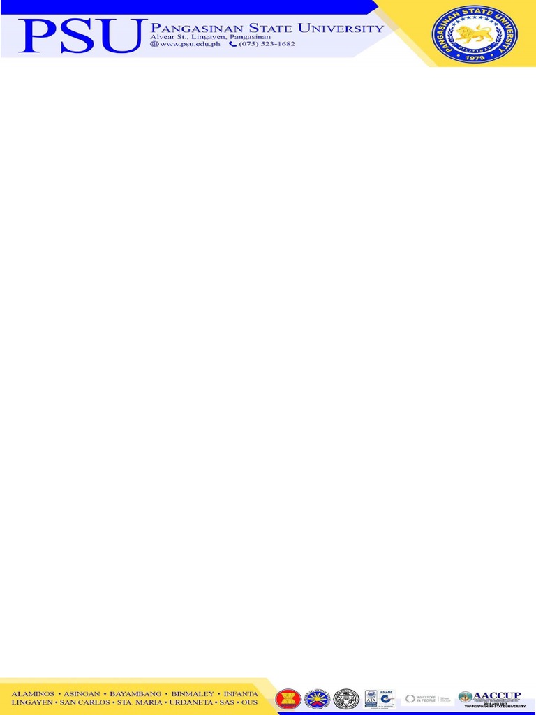 New PSU Binmaley Letterhead 2020 | PDF
