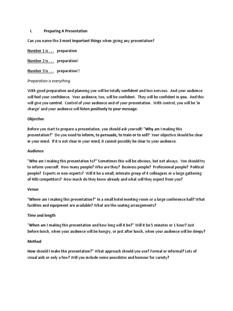 English Presentation | PDF | English Language | Body Language