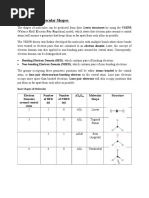 Bond Angle Chart | PDF | Stereochemistry | Atomic