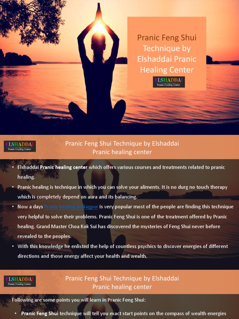 Pranic Feng Shui Technique by Elshaddai Pranic Healing Center | PDF ...