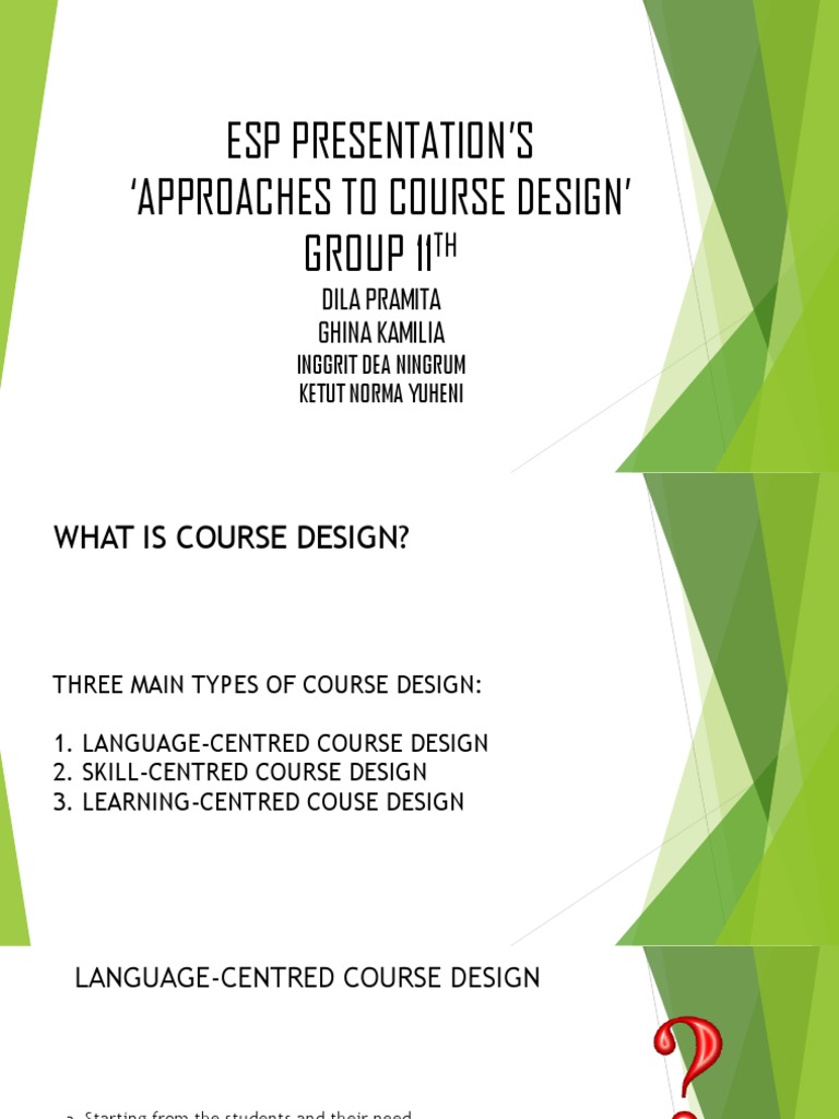 Presentation ESP | PDF