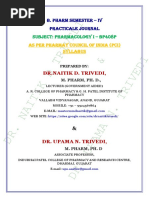 Ex - Effect of Physostigmine and Atropine On DRC | PDF | Receptor Antagonist | Acetylcholine