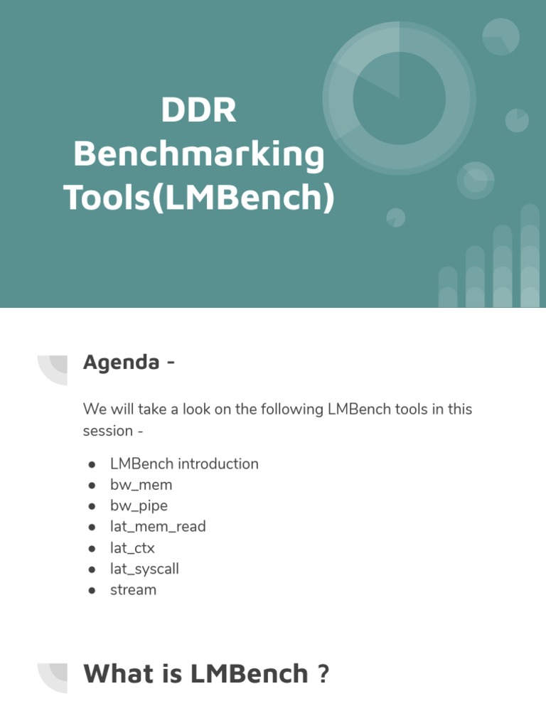 DDR Benchmarking with LMBench Tools | PDF | Cpu Cache | Computer Data Storage
