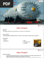 Mammoet SPMT: Precision Heavy Transport | PDF | Modularity | Tire