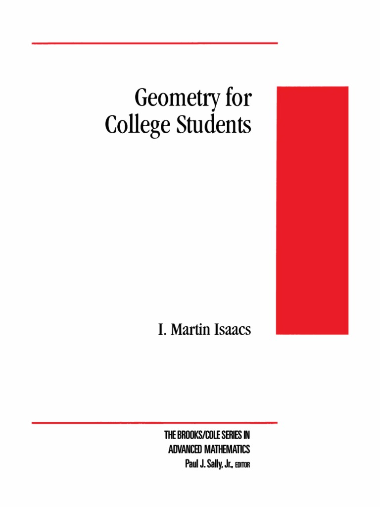 I. Martin Isaacs - Geometry For College Students-Brooks Cole (2000 ...