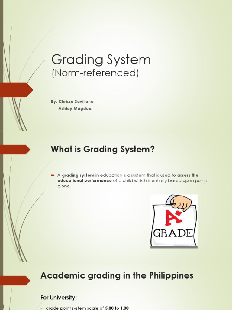 Grading System | PDF | Teaching | Learning