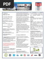 Ficha Tecnica Impermeabilizante IMPAC 5000 Fibratado. | PDF | Cemento | El plastico