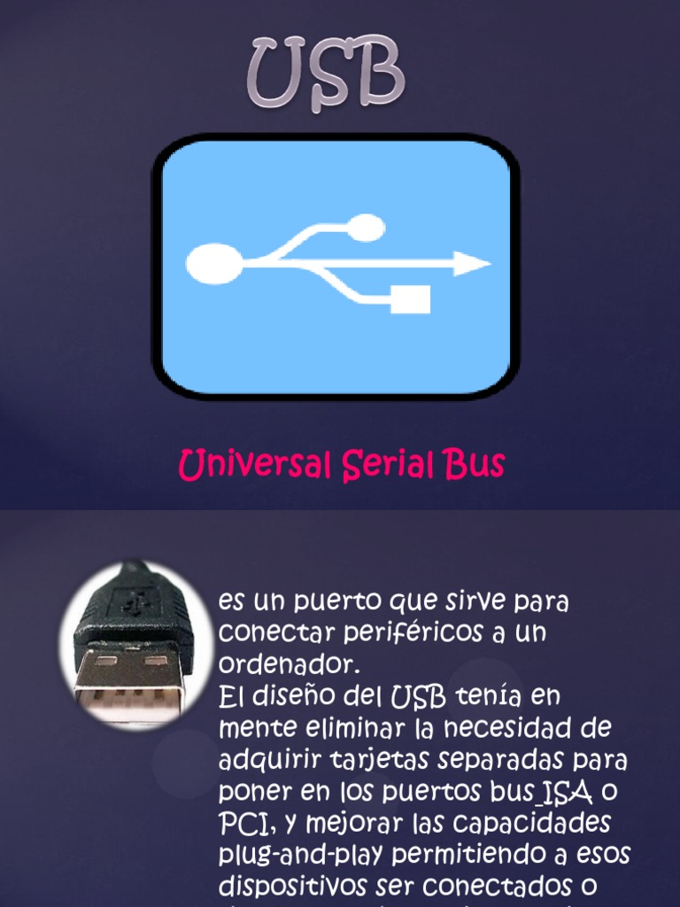 Universal Serial Bus | PDF | USB | Arquitectura de Computadores