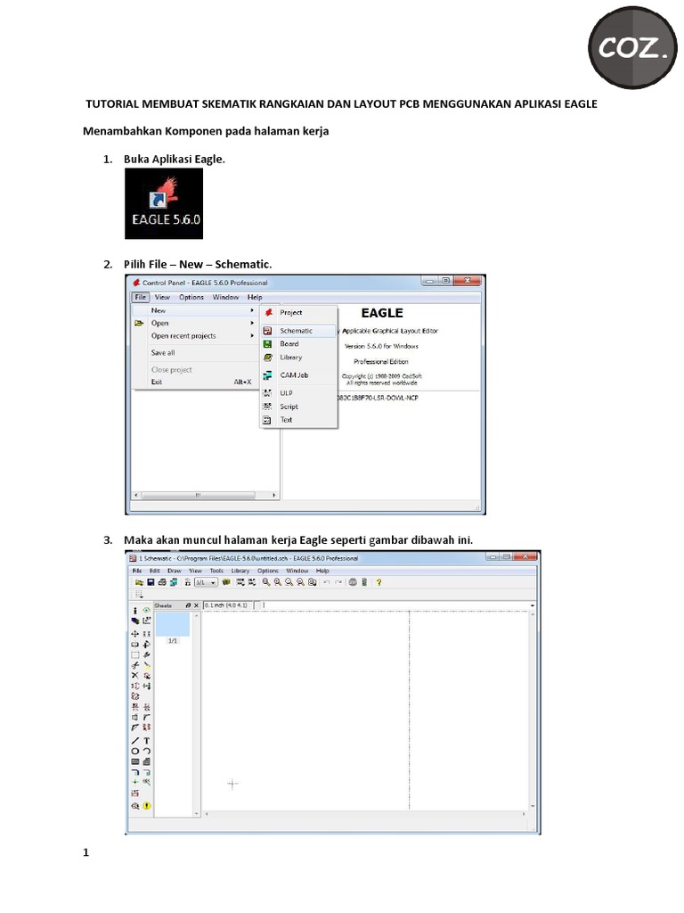 Tutorial Membuat Skematik Rangkaian Dan Layout PCB Menggunakan Aplikasi ...