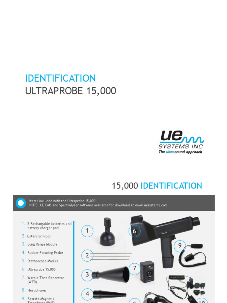 01-Ultraprobe 15000 Identification - NEW | PDF | Headphones ...