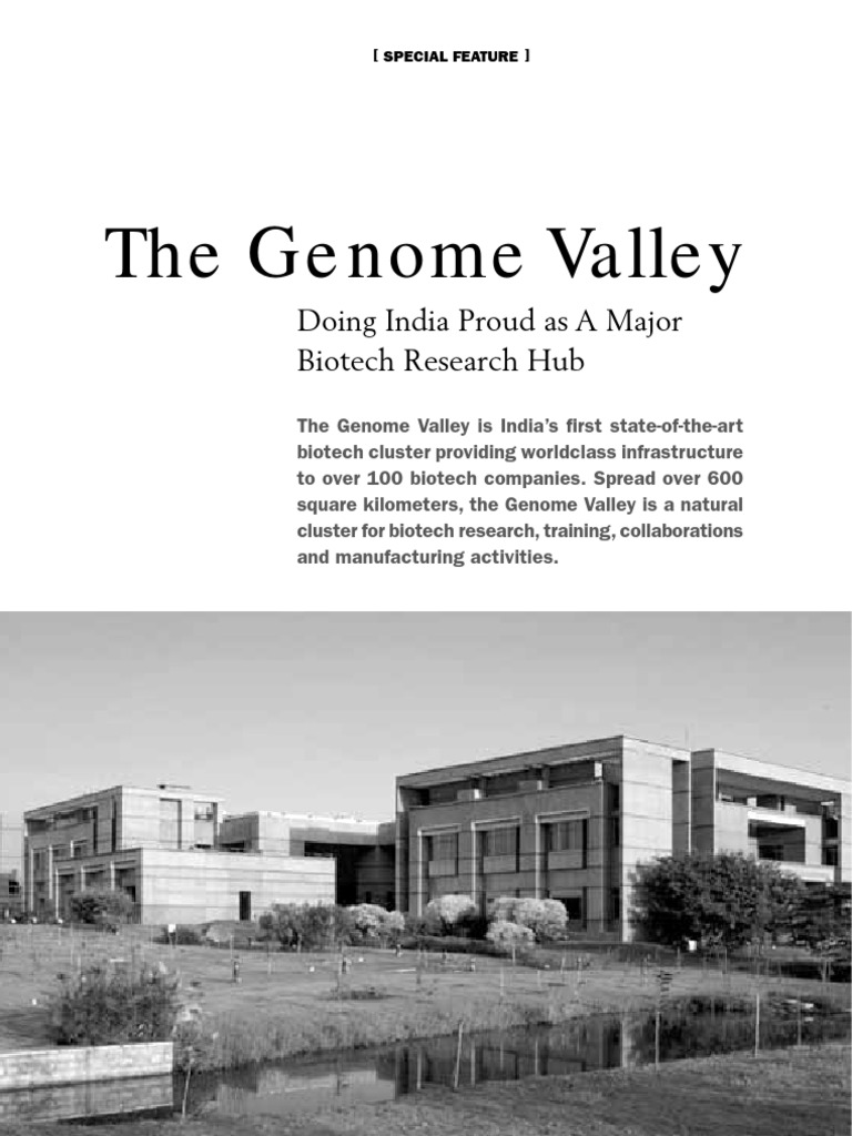 Genome Valley | PDF | Biotechnology | Agriculture