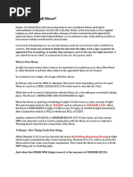 Zadokite Calendar 2025-2026 Overview | PDF | High Holy Days | Passover