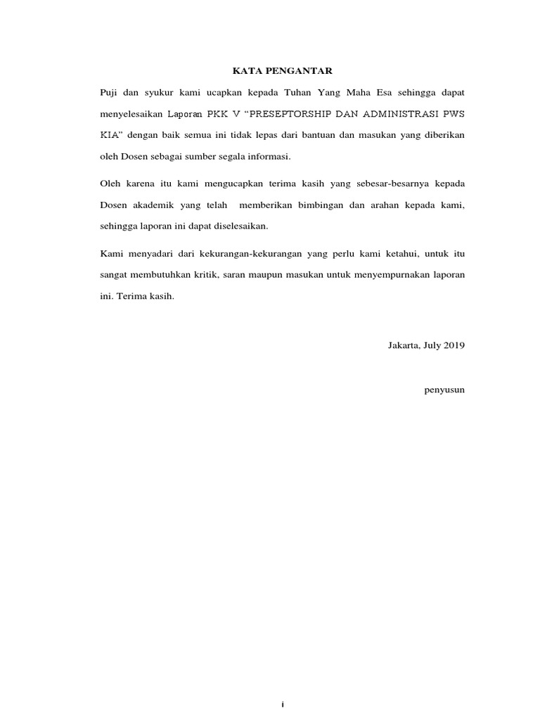 LAPORAN PKK BPM BIDAN MAYA (FIXED) Without PWS | PDF