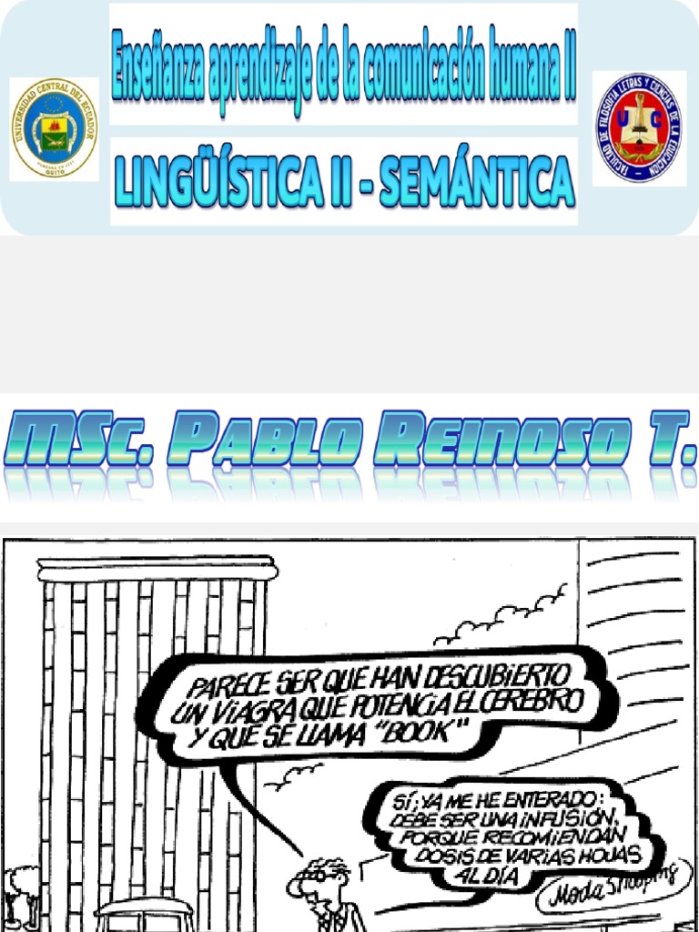 Contexto Lingüístico y Extralingüístico | PDF | Contexto (uso del ...