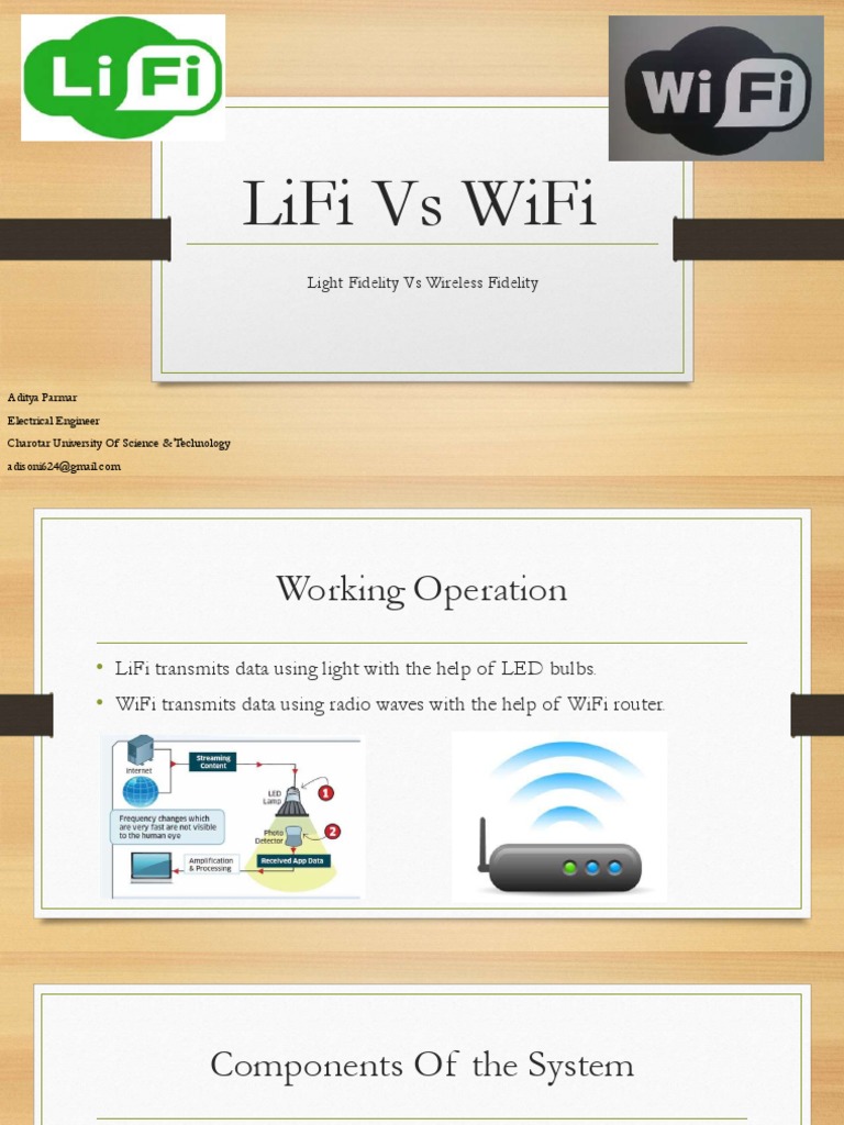 Lifi Vs Wifi Comparison | PDF | Technology & Engineering | Computers