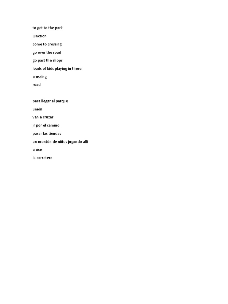 Getting Around Town 1 6 Of 18 Pdf