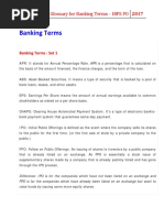 Banking Acronyms and Definitions | PDF | Banks | Financial Technology