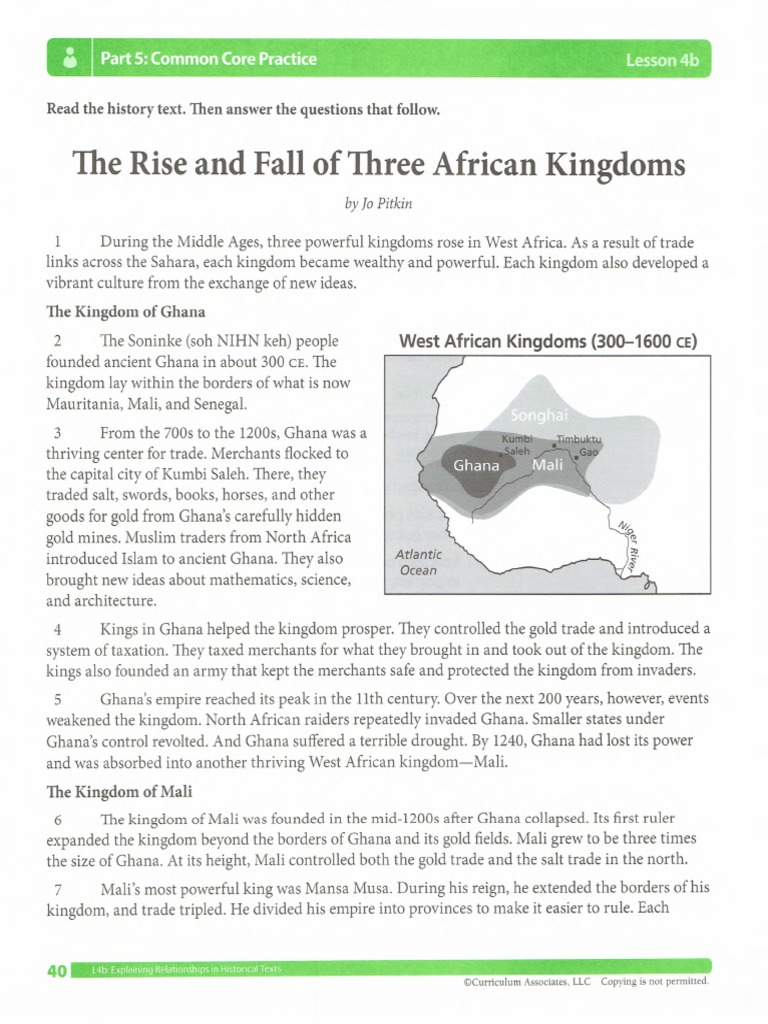 Rise and Fall of 3 African Kingdoms | PDF | Africa | Religion And Belief