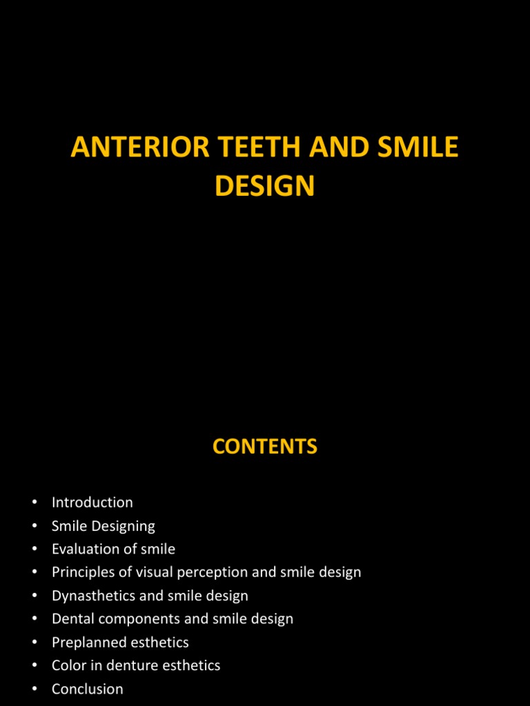 Principles of Smile Design and Factors Influencing Esthetic Outcomes ...