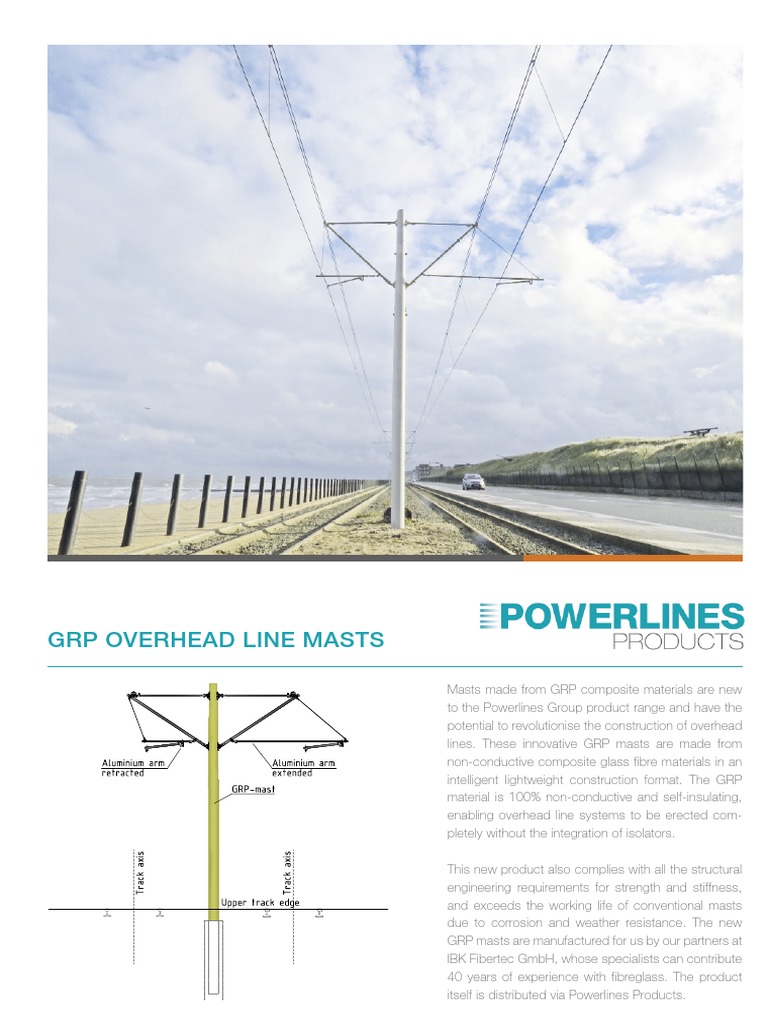GRP Mast | Download Free PDF | Fiberglass | Insulator (Electricity)