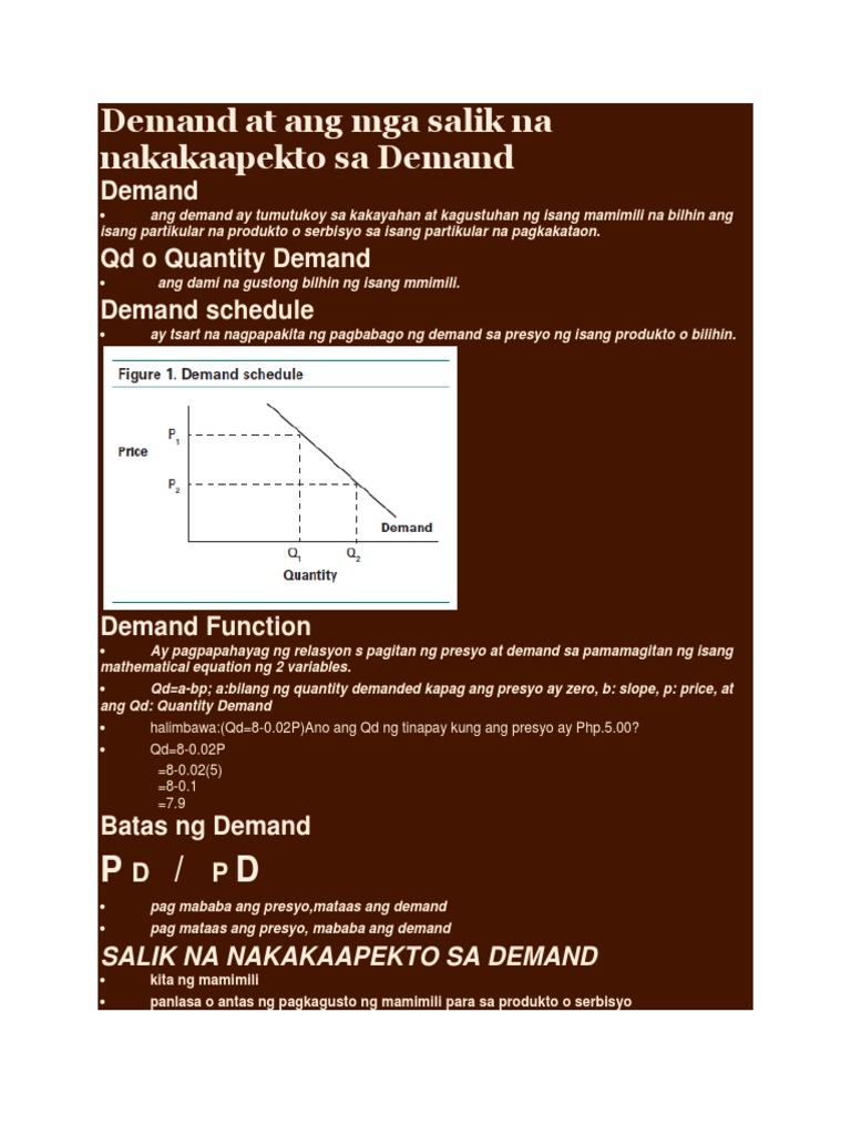 Demand | PDF