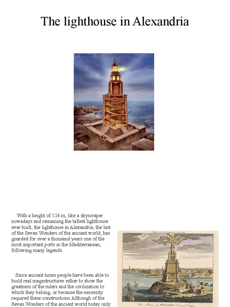 Farul Din Alexandria | PDF | Alexandria | Lighthouse