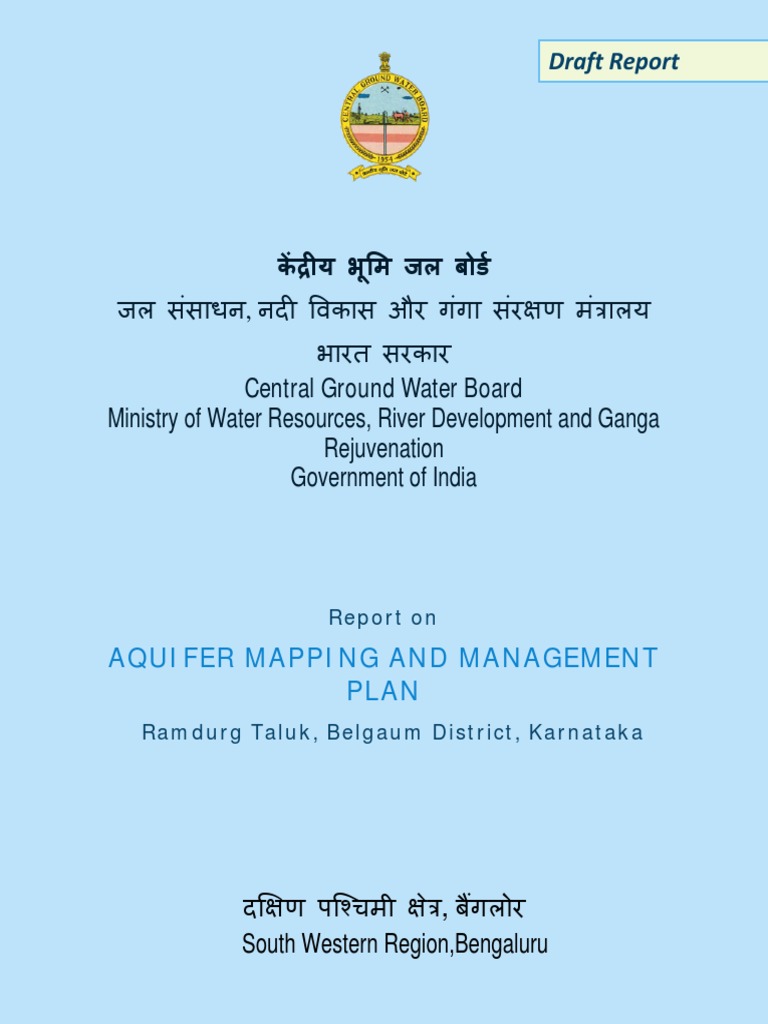 Ramdurg | PDF | Groundwater | Water Resources