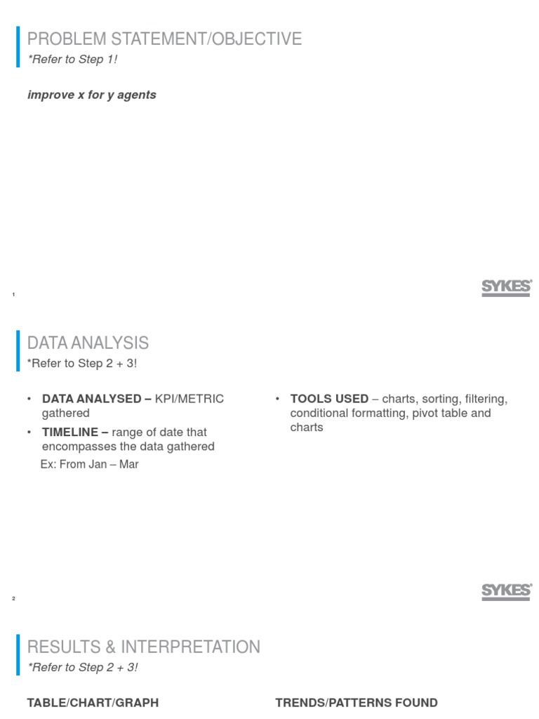Data Analytics Case Study Template | PDF