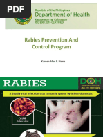 Rabies Control Program by Doh | PDF | Rabies | Microbiology
