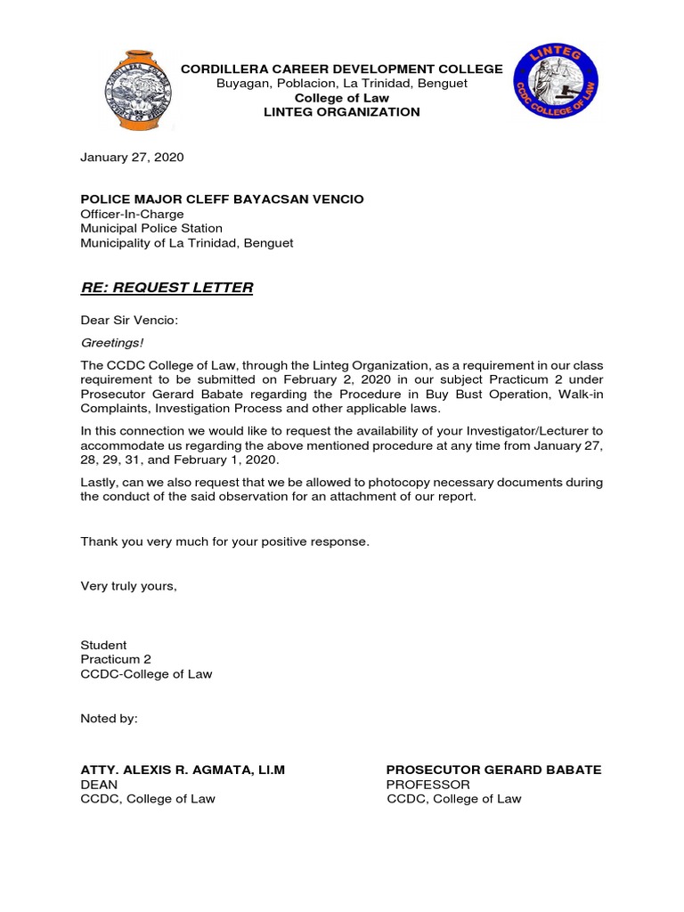 Letter PNP Revised 1 | PDF