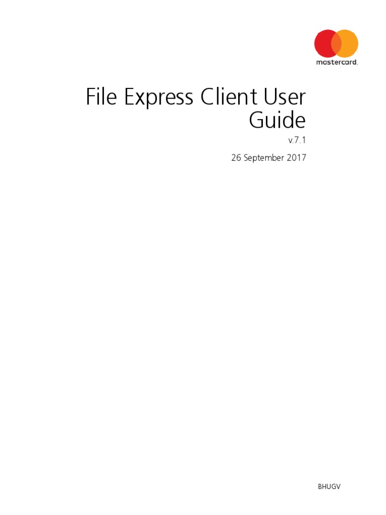 MasterCard File Express Client Users Guide | PDF | Domain Name System ...