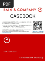 The Bain Case Interview Handbook | PDF | Marketing | Interview
