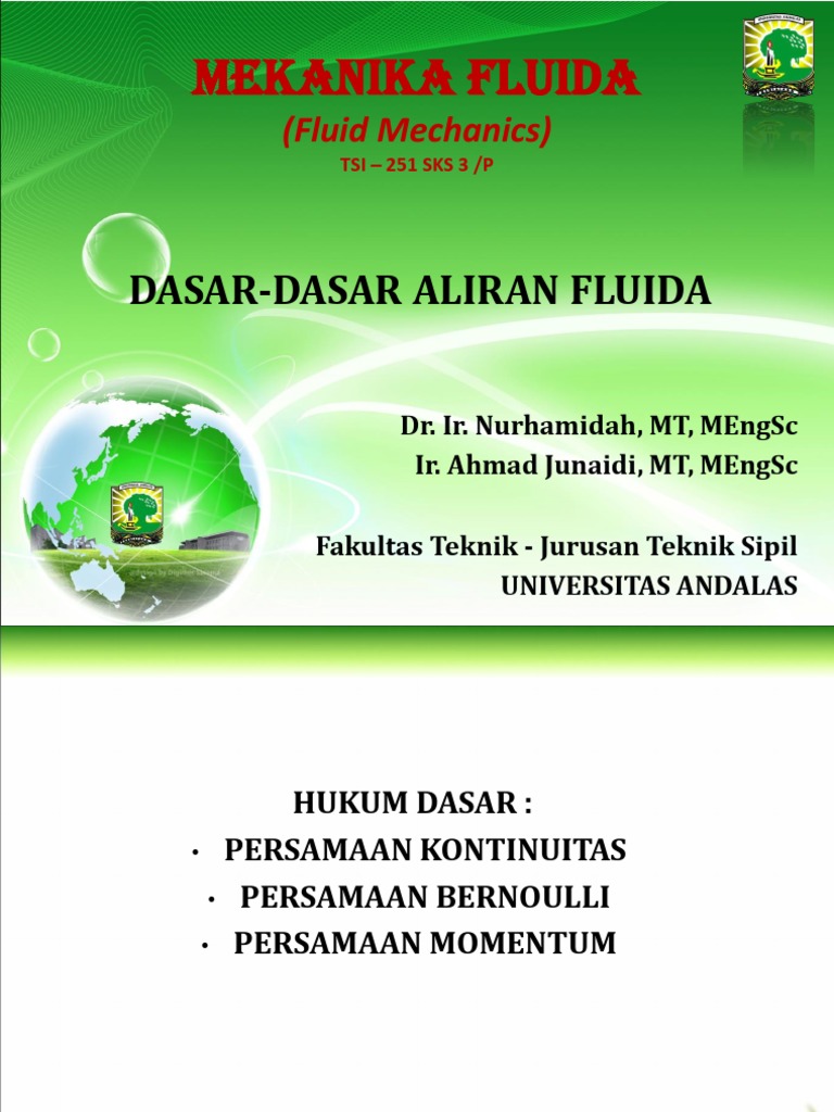 Hukum Mekanika Fluida Dasar | PDF