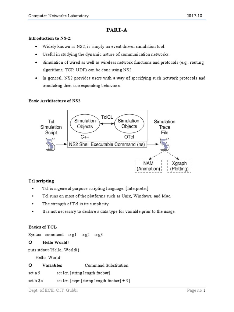NS2 Cnlab PDF | PDF | Transmission Control Protocol | String (Computer ...