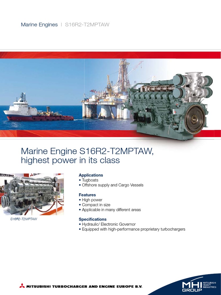 MTEE Info Sheet S16R2 T2MPTAW PDF | PDF | Marine Propulsion | Diesel Engine