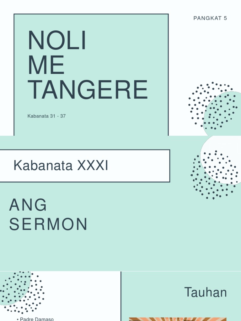 Kabanata 31 37 | PDF