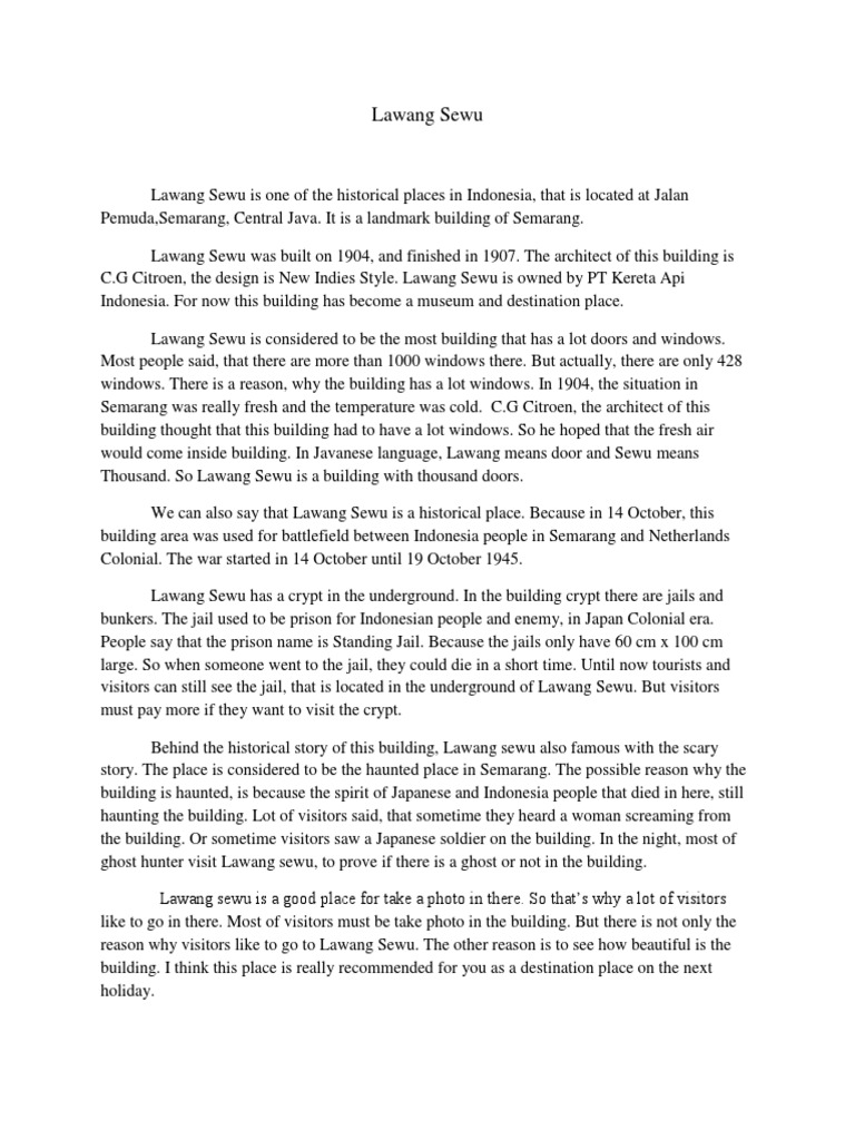 01 Descriptive Text | PDF | Indonesia