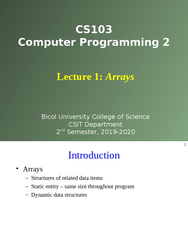 Understanding Arrays in C Programming | PDF | C (Programming Language) | Array Data Structure