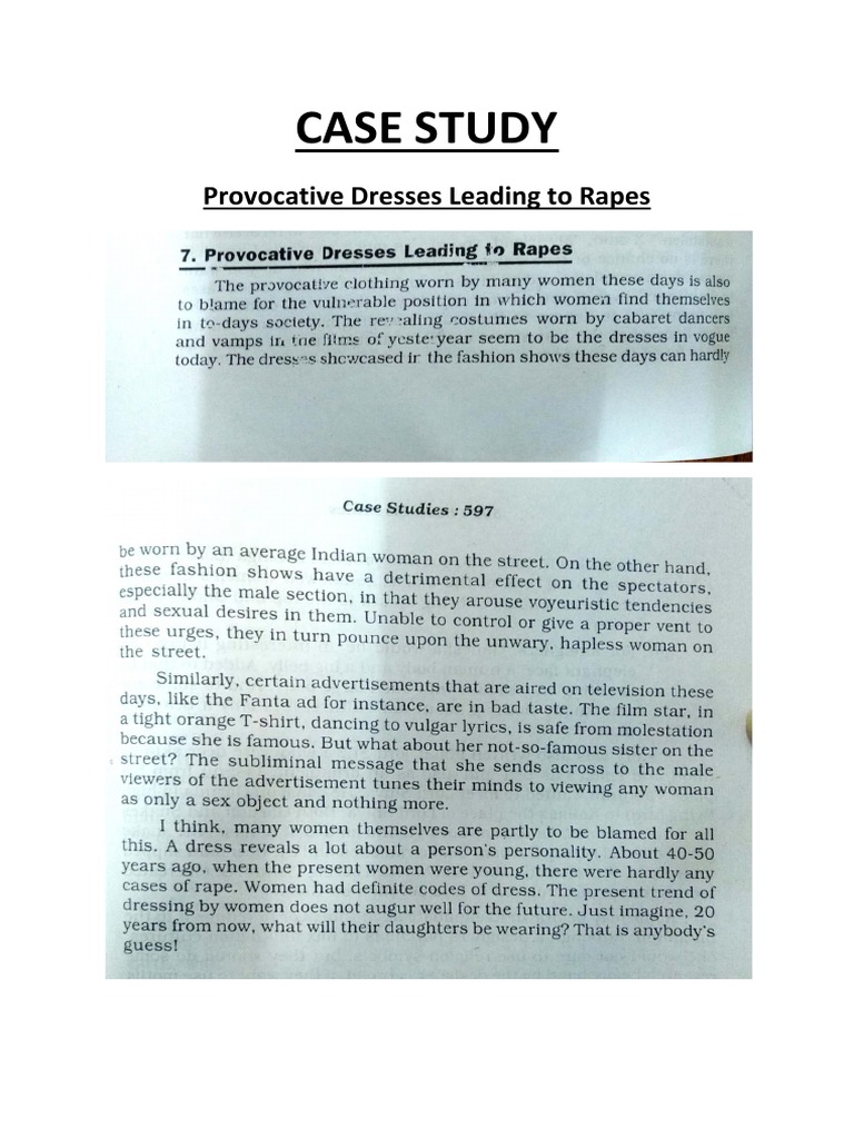 Case Study | PDF | Clothing | Fashion