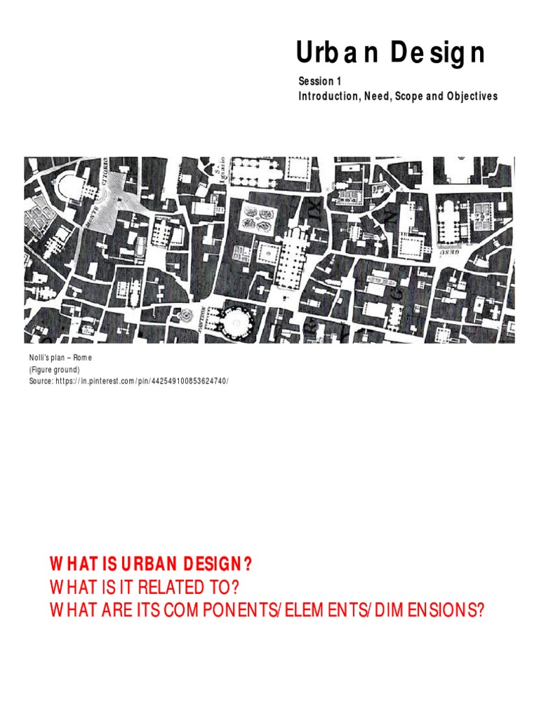 1.intro, Scope and Objectives PDF | PDF | Urban Design | Development ...