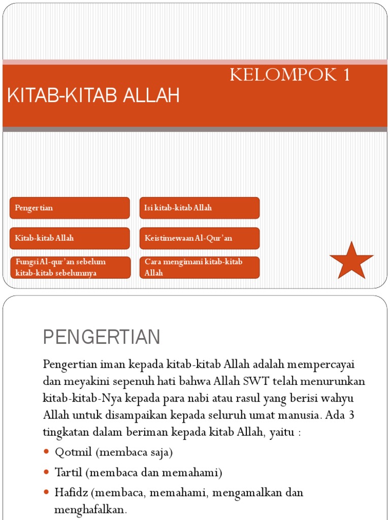 Kitab-Kitab Allah | PDF