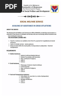 Social Case Study Report DSWD | PDF | Accessibility | Disability