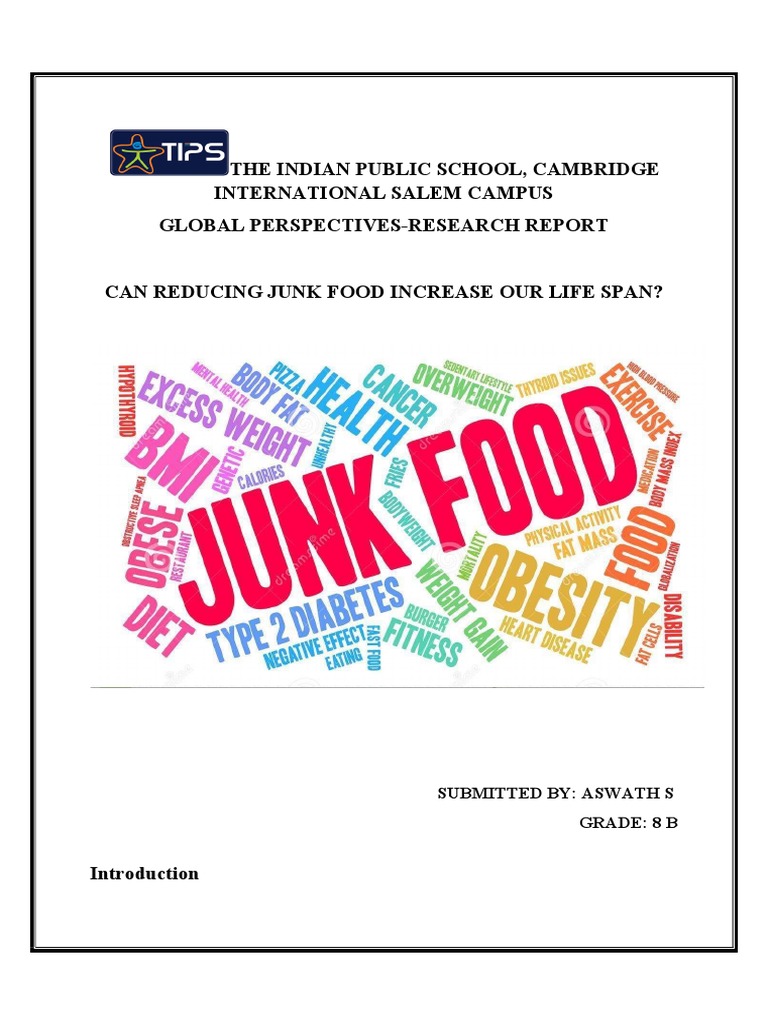 Junk Food | PDF | Fast Food | Junk Food