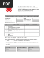 Chain Block Inspection Checklist Form | PDF